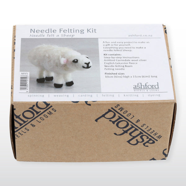 Needle Felting Kit Sheep by Ashford – Yarn Store Boutique